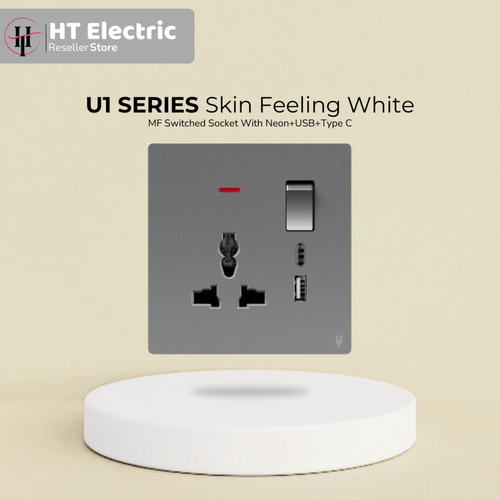 Jual Saklar Lampu Rumah Design Minimalis & Modern HT Electric U1 & P1 ...