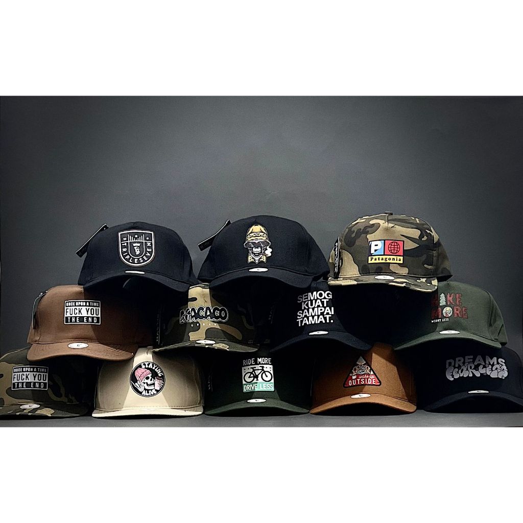 Jual Topi baseball / topi sablon dtf / topi dtf / topi custom ...