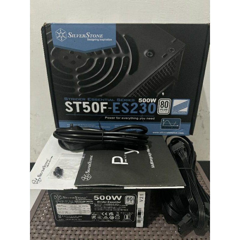 Jual PSU Power Supply SILVERSTONE ST50F-ES230 500W 80+ Strider ...