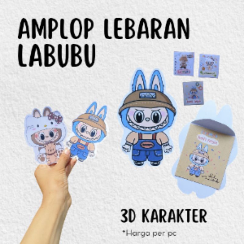 Jual Amplop anak lucu amplop anak karakter amplop custom aesthetic ...