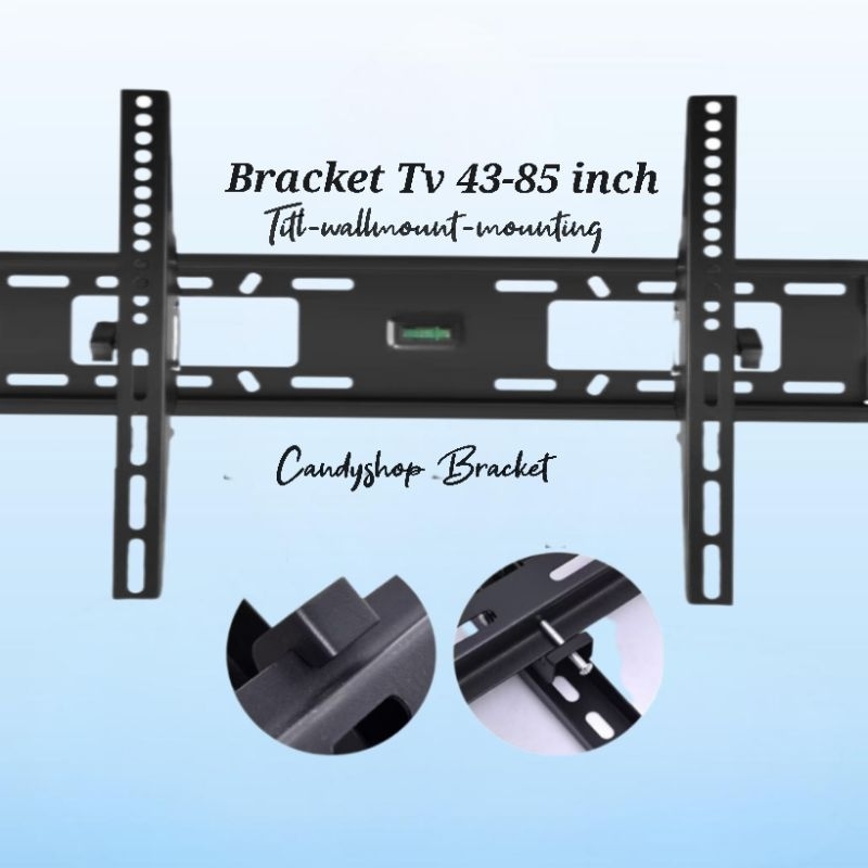 Jual bracket tv led lcd 85 80 75 70 65 60 55 50 43 42 40 32 inch ...