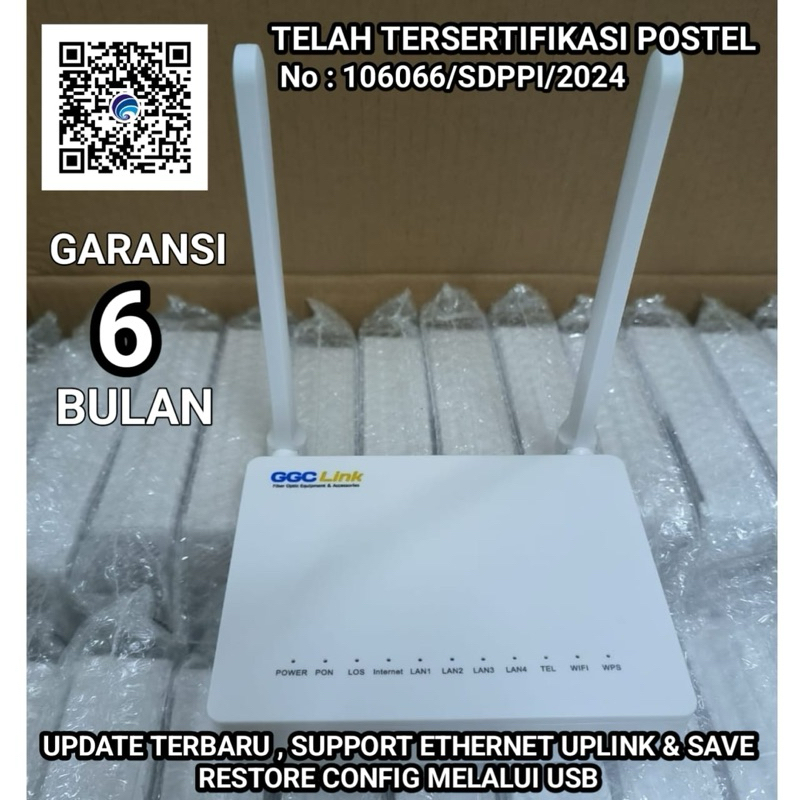 Jual ONT XPON GGCLink G663 New Baru EPON GPON ONU Bukan ZTE F663NV3A ...