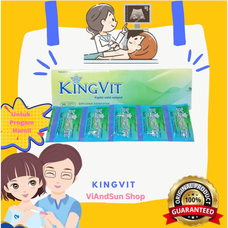 Jual KingVit Vitamin Penyubur Kandungan PROMIL | Shopee Indonesia