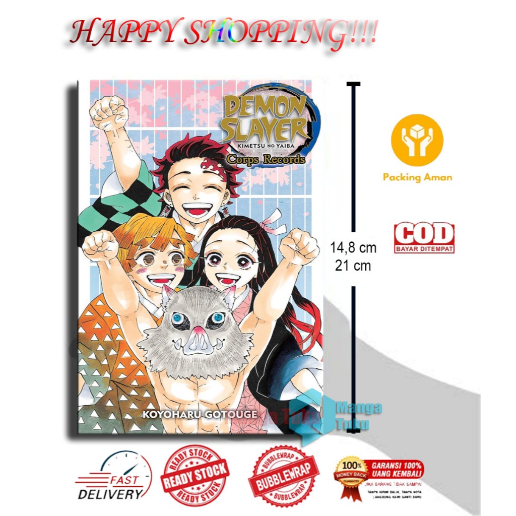 Jual Demon Slayer: Kimetsu no Yaiba―Corps Records by Koyoharu Gotouge ...