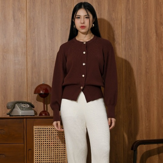 Jual SUETERCLOTH - Inka knit cardigan / button cardigan / cardigan wanita / button knit cardigan ...