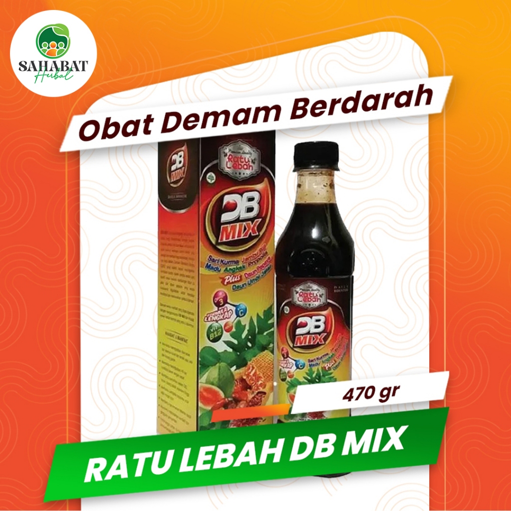 Jual OBAT DEMAM BERDARAH PALING AMPUH DB MIX 470GR DBD MADU PENAMBAH ...