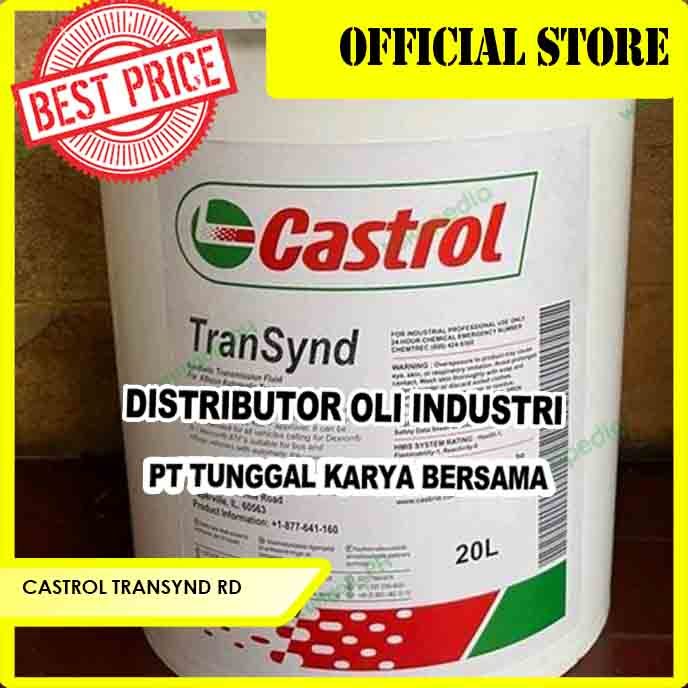 Jual CASTROL TRANSYND RD ( Ready Stock - 20 Liter ) | Shopee Indonesia