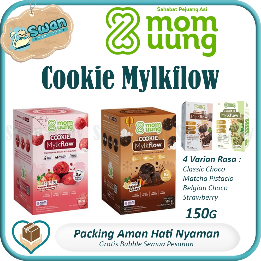 Jual Mom Uung Cookie Mylkflow Cookies MomUung Kukis Pelancar ASI ...