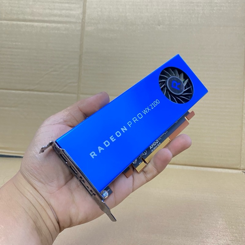 Jual VGA RADEON PRO WX 2100 2GB DDR 5 PORT MINI DP OR DP ( DISPLAY PORT ...