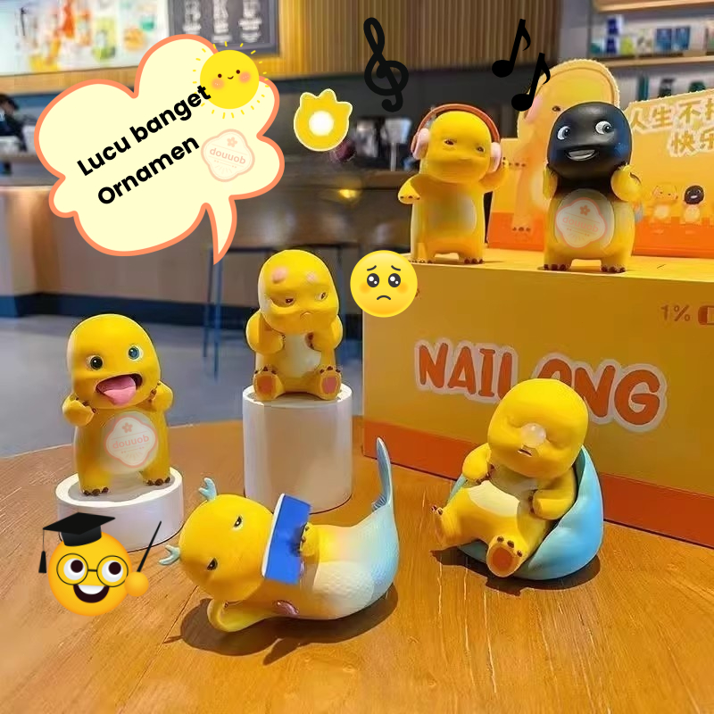 Jual New Mainan Nailong Dino Kuning Original/Mini Figur/Mainan /Mini ...