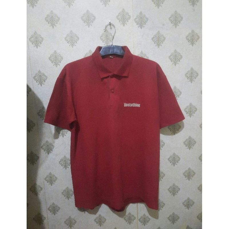 Jual Kaos Polo Merah Preloved Pria Wanita | Kaos Polo | Kaos Polo ...
