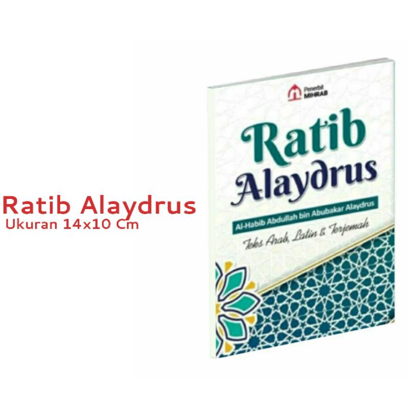 Jual Buku / Kitab Ratib Alaydrus disertai Arab Latin & Terjemah ...