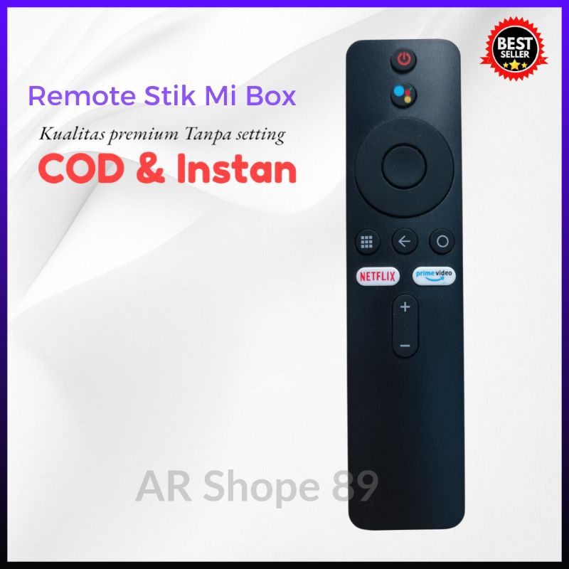 Jual Remote control tv Xiaomi smart stik MI box Mi smart Stik | Shopee ...