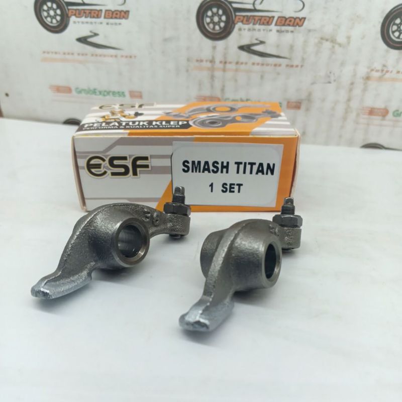 Jual PELATUK KLEP/ROCKER ARM SMASH TITAN esf | Shopee Indonesia
