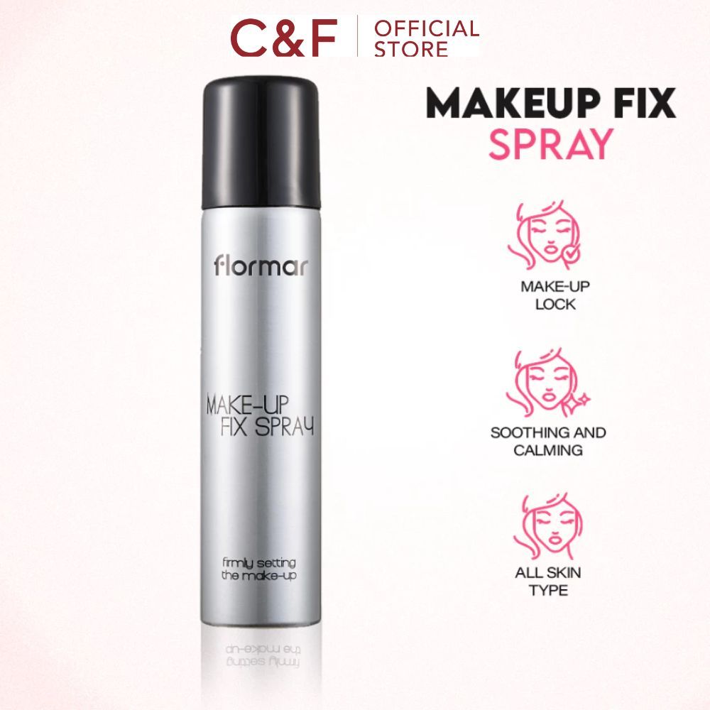 Jual C&F - Flormar Makeup Fix Spray 75ml | Make-up Setting Spray Lock ...