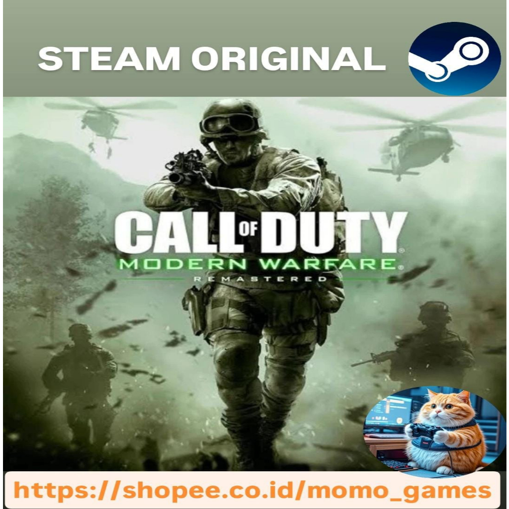 Jual Call of Duty: Modern Warfare Remastered 2017 | Game PC Steam ...