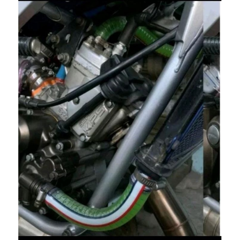 Jual selang air radiator bawah ninja transparan original japan lapis ...