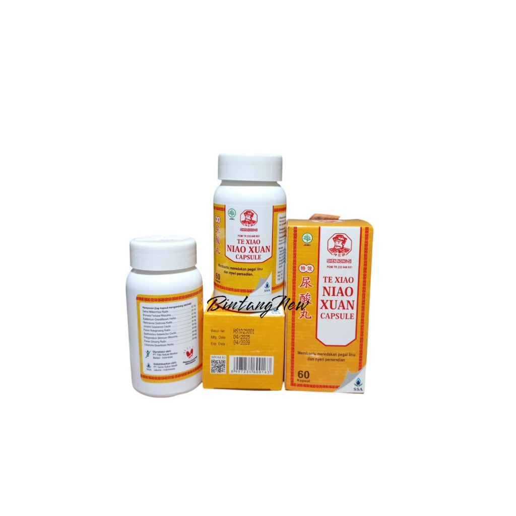 Jual Te Xiao Niao Xuan Capsule meredakan nyeri sendi | Shopee Indonesia