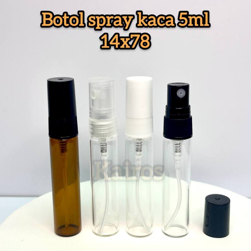Jual Botol Spray 5ml Mini Kaca Decant Vial Pen Refill Isi Ulang ...