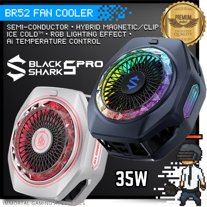 Jual [IM] Black Shark Mag Cooler 5 PRO Funcooler BR52 35W Hybrid ...