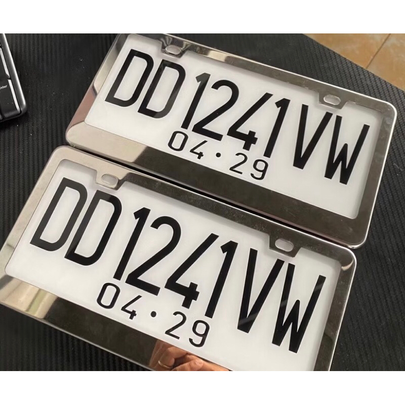 Jual PLAT MODEL JDM MOBIL 31X16+Prem Font Lama | Shopee Indonesia