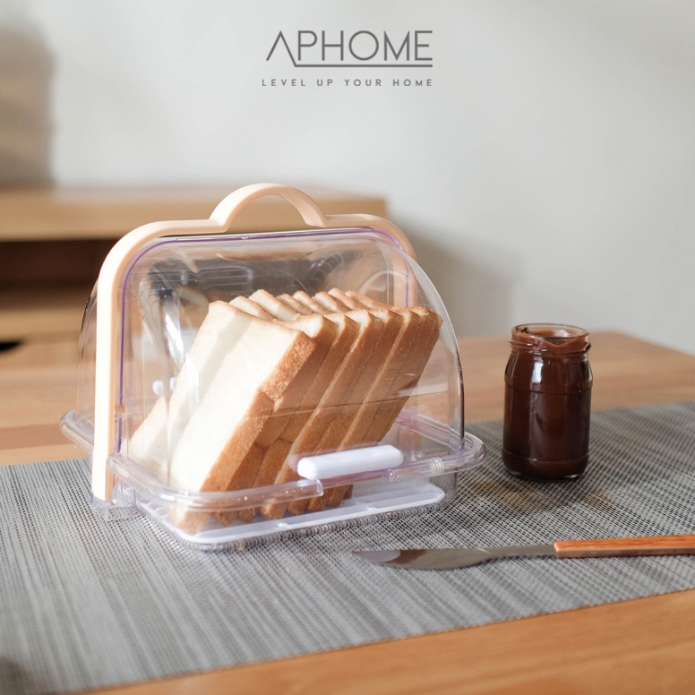 Jual APHOME Kotak Roti dan Kue Tempat Penyimpanan Roti Wadah Saji ...