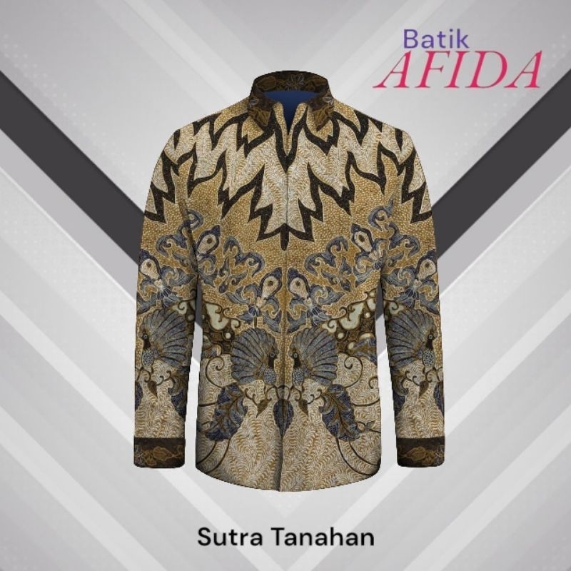 Jual Kain Batik Tulis Exclusive Sutra ATBM Tanahan Asli Tulis Full ...