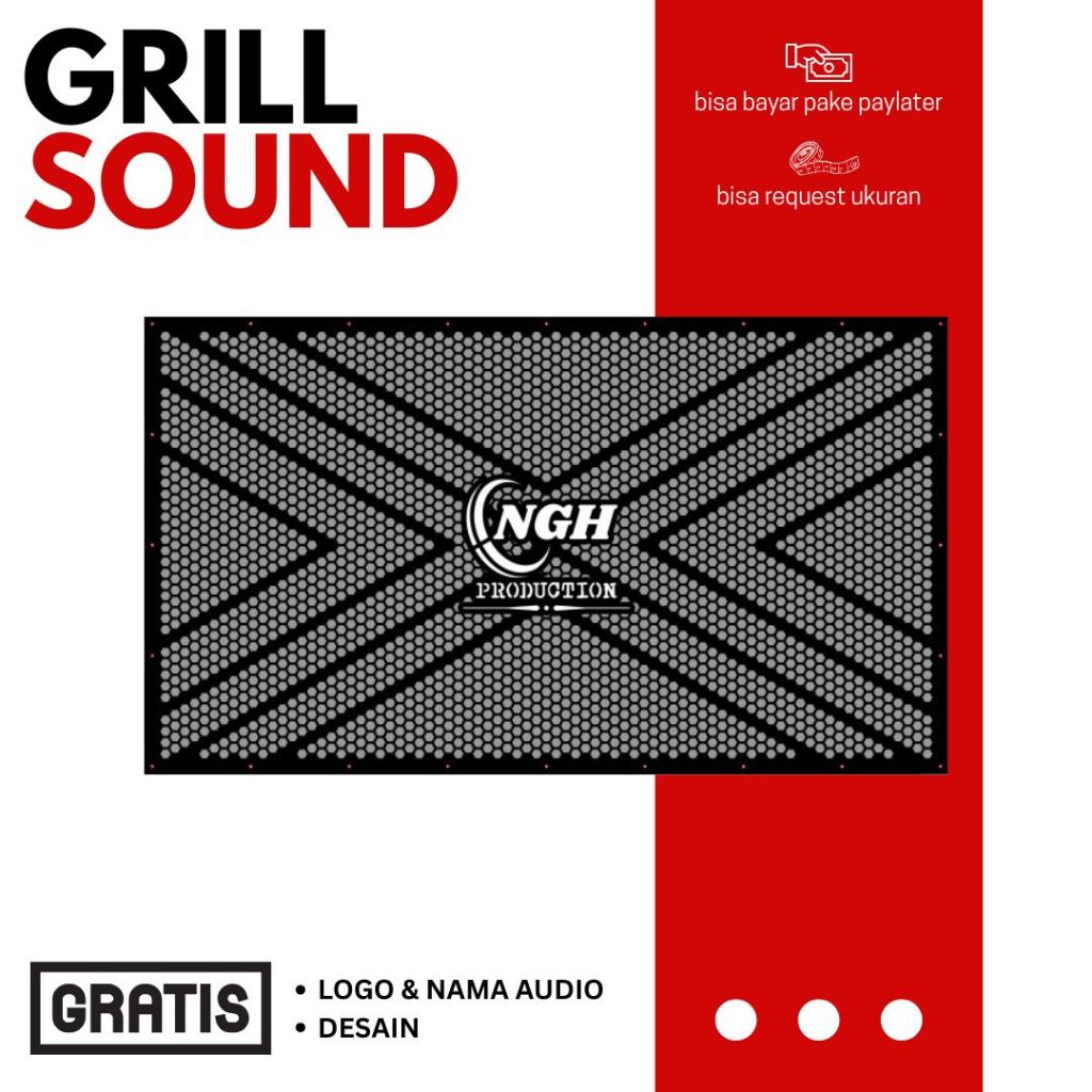Jual GRILL SOUND CUSTOM - Bebas Pilih Model Bisa dikasih nama dan logo ...