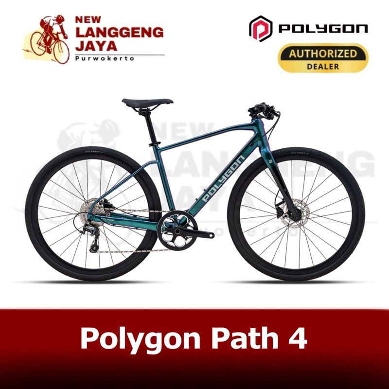 Jual Polygon Sepeda Urban Hybrid Path 4 (2025) | Shopee Indonesia