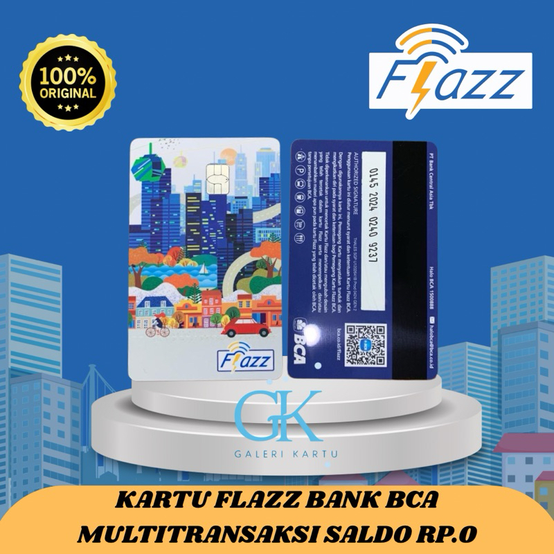 Jual Kartu Flazz BCA GEN 2 Baru NFC e-toll Jaklingko KRL MRT Multi Transjakarta Original RESMI ...