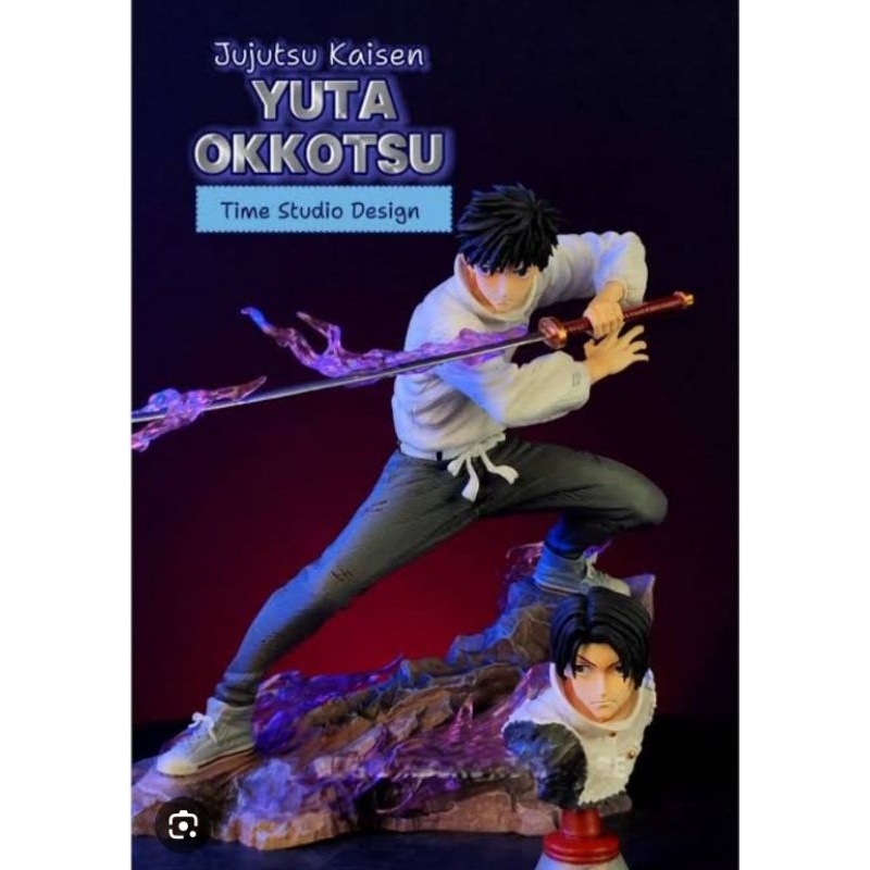 Jual Action Figure PVC Yuta Okkotsu jujutsu kaisen 21cm time studio ...