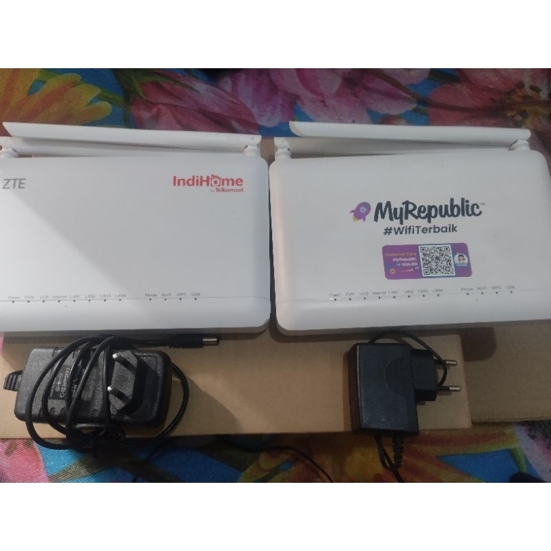 Jual ZTE F670L port hijau+port biru | Shopee Indonesia