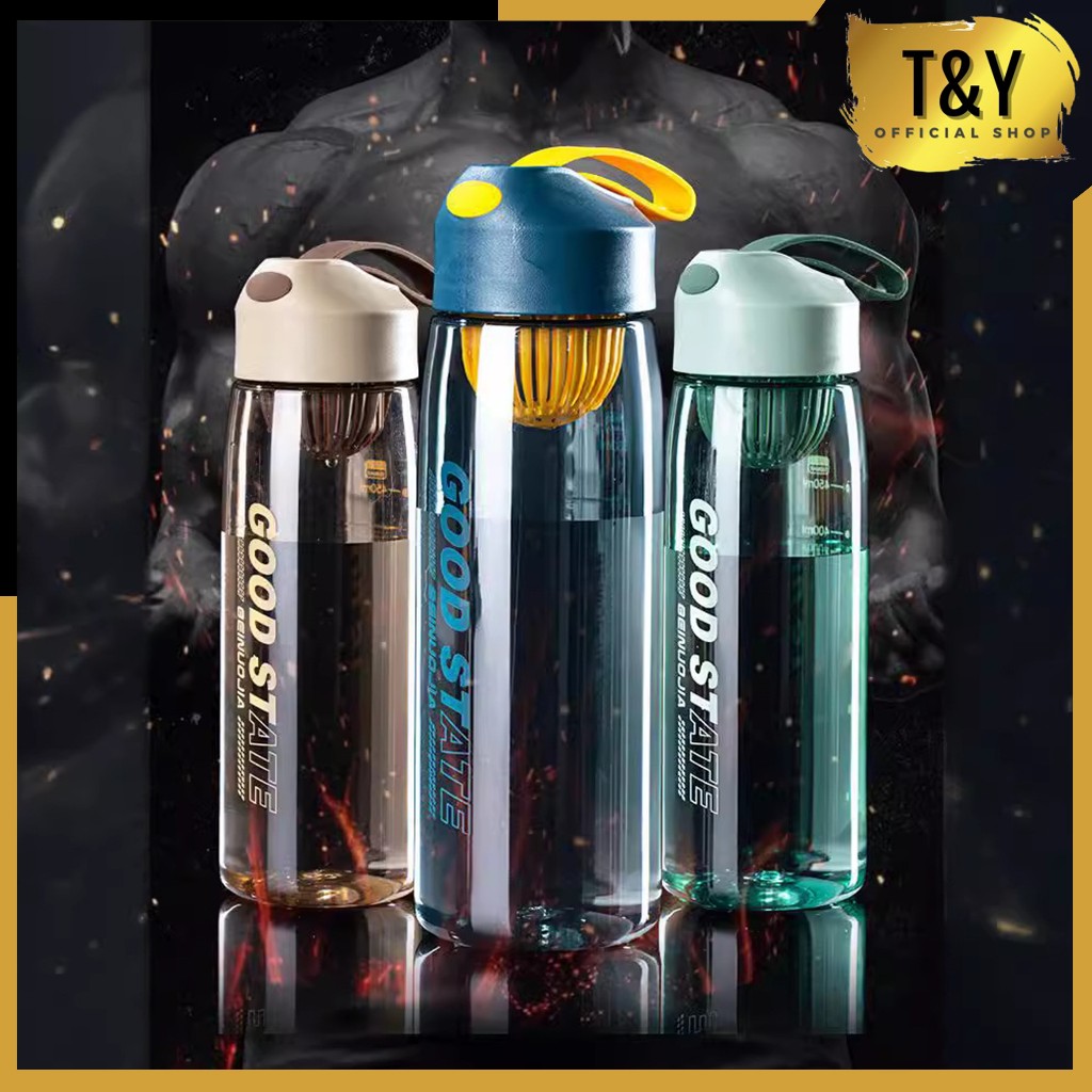 Jual T&Y Botol Minum Good State 750ml Bahan Premium Botol Minum Aesthetic Sport 650ml Tumbler ...