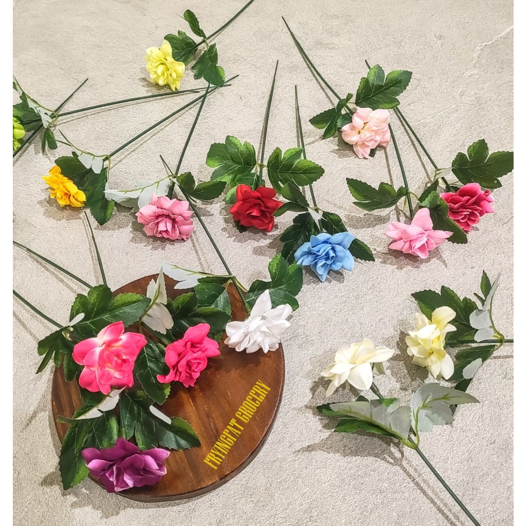 Jual Bunga Rose Gallivarda Mini Artificial 1 tangkai | Shopee Indonesia