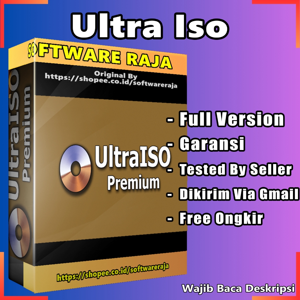 Jual Ultra ISO Premium Pro - Software PC [Win 10/11] | Shopee Indonesia