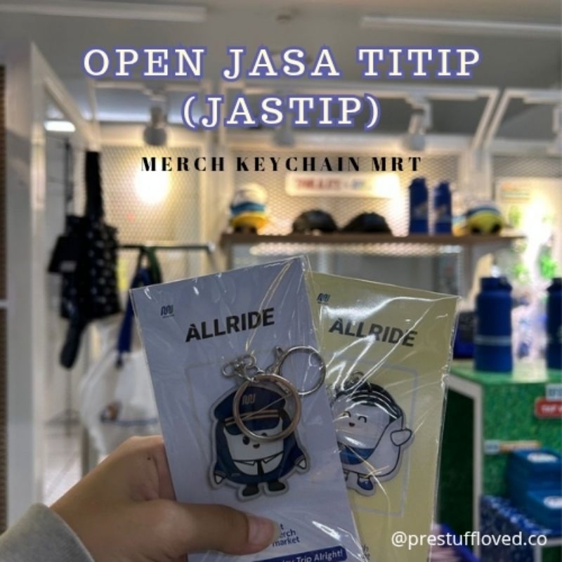 Jual Baca Deksripsi - Open Jastip Merch Keychain MRT Jakarta x ...
