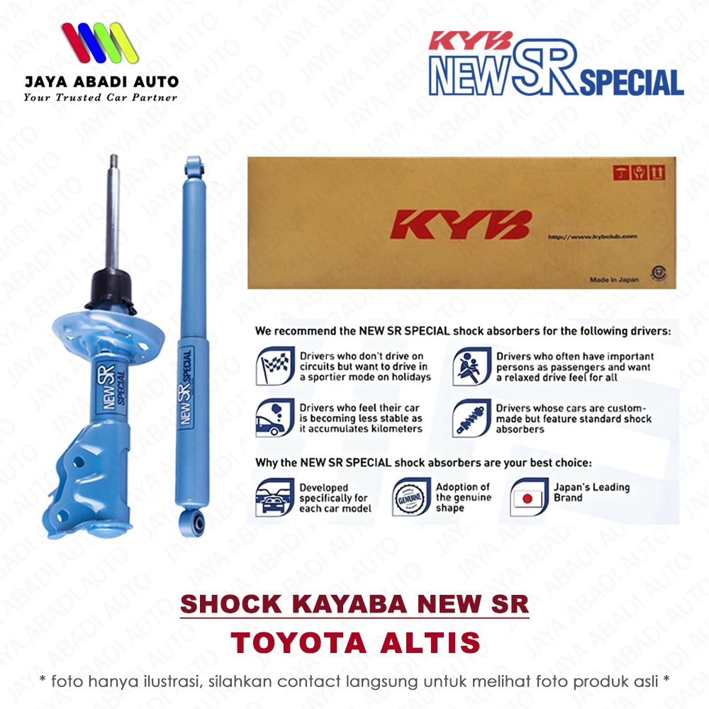 Jual Shock Breaker KAYABA NEW SR - TOYOTA COROLLA ALTIS GEN 3 (2014-2018) | Shopee Indonesia