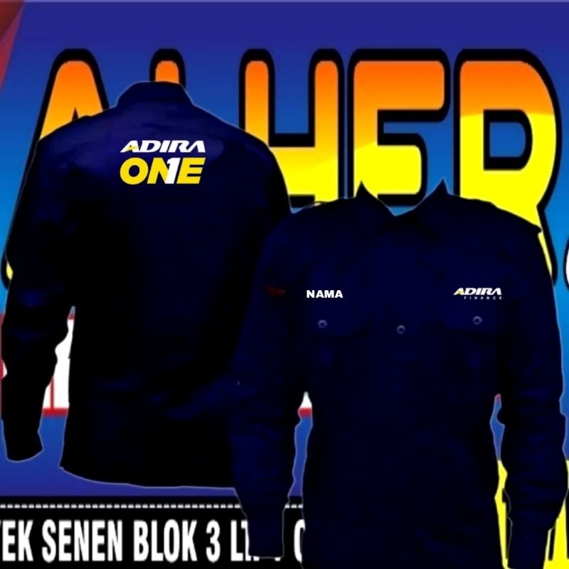 Jual Kemeja Adira finance baju Adira finance seragam Adira finance Pdh ...