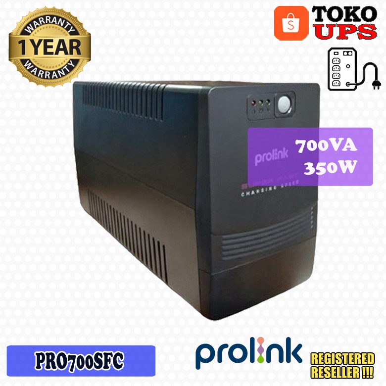 Jual UPS PROLINK PRO700SFC 700VA/490W | Shopee Indonesia