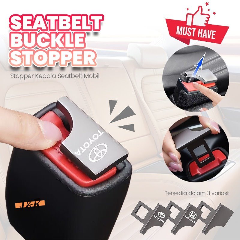 Jual Safety Seat Belt Buckle Alarm Buzzer Stopper Colokan Seatbelt ...