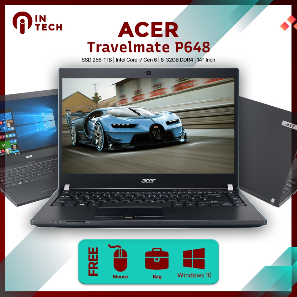 Jual Laptop Acer Travelmate P648 Intel Core i7 Gen 6 Nvdia Geforce RAM ...
