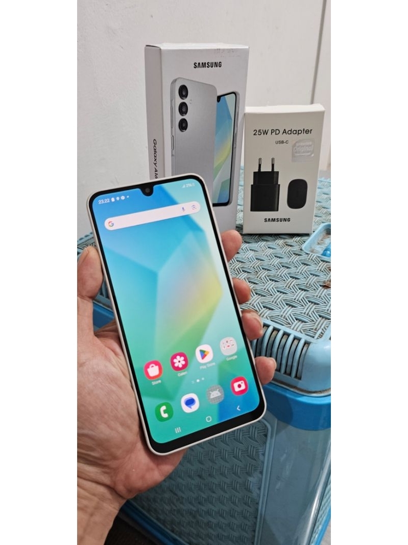 Jual Second Samsung A16 4G Ram 8/128gb garansi on fullset | Shopee ...