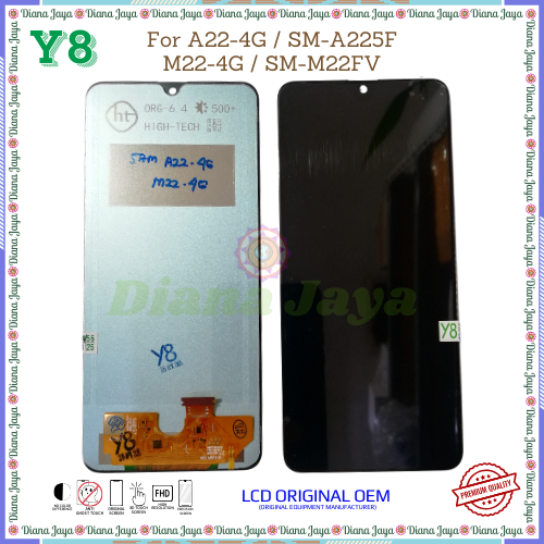 Jual Lcd Touchscreen Samsung A22 (4G) SM-A225F / Samsung M22 (4G) SM ...