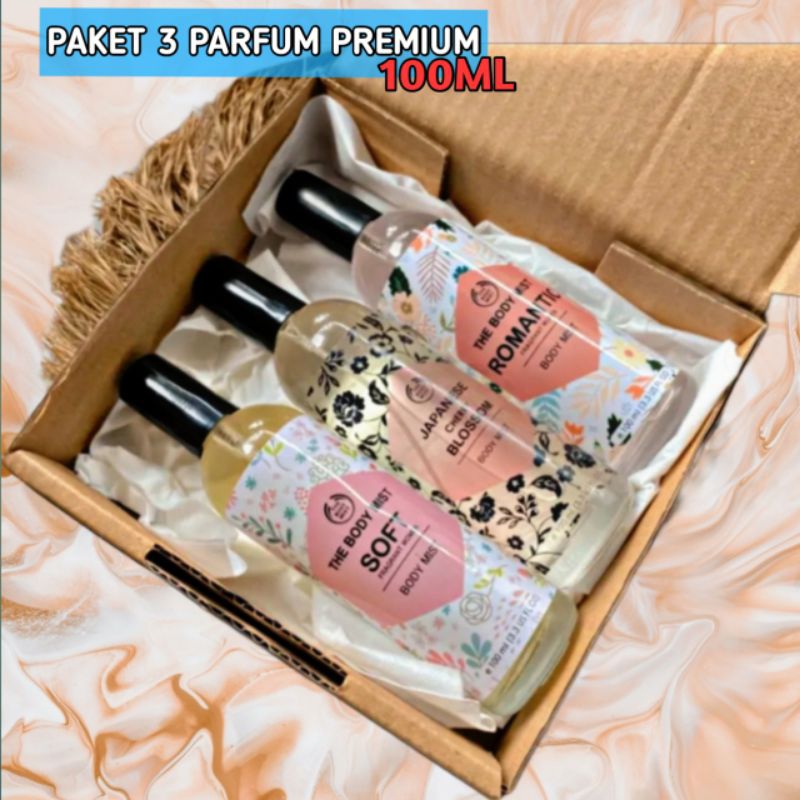 Jual PAKET HEMAT 3 PARFUM PREMIUM 100ML | Shopee Indonesia