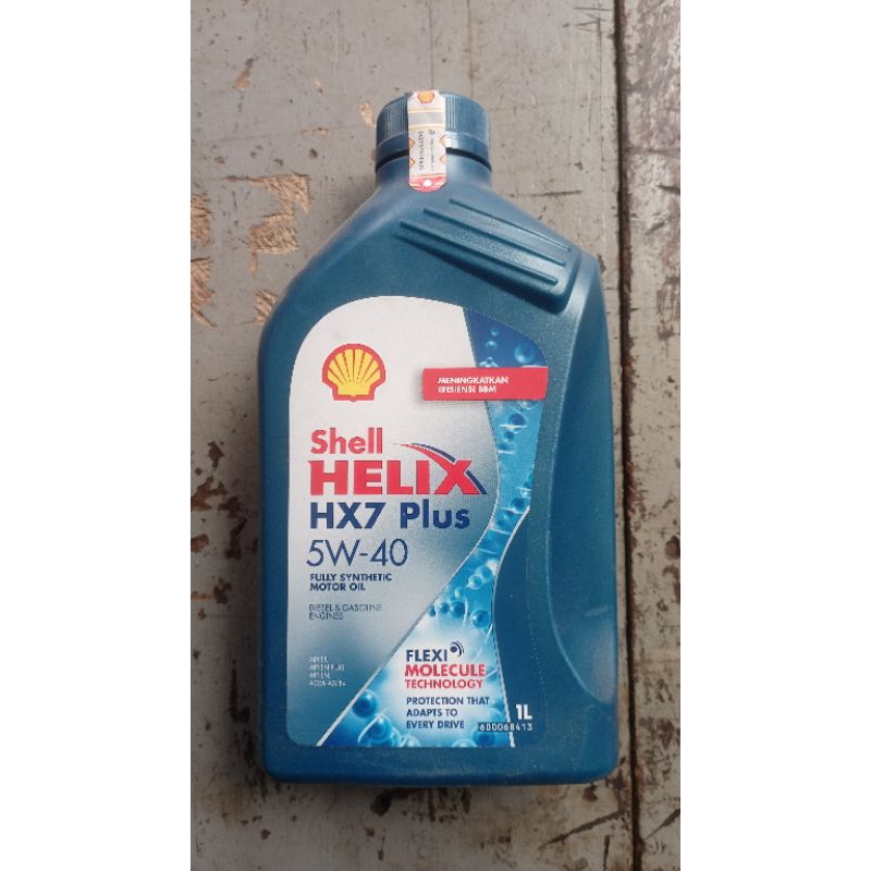 Jual Shell Helix HX7 Plus 5W-40 Fully synthenic | Shopee Indonesia