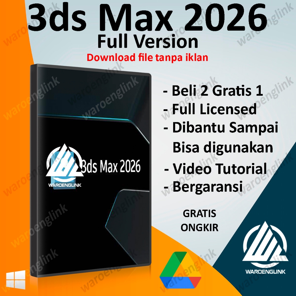 Jual 3ds Max Terbaru | 3ds Max 2026 | Video Install | Windows | Full ...