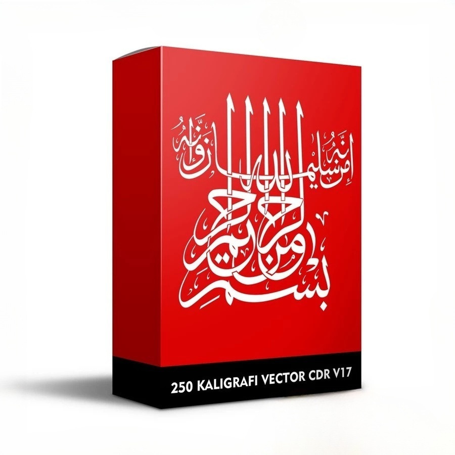 Jual 250 Kaligrafi Vector - Template Bisa Edit Siap Cetak Format CDR ...