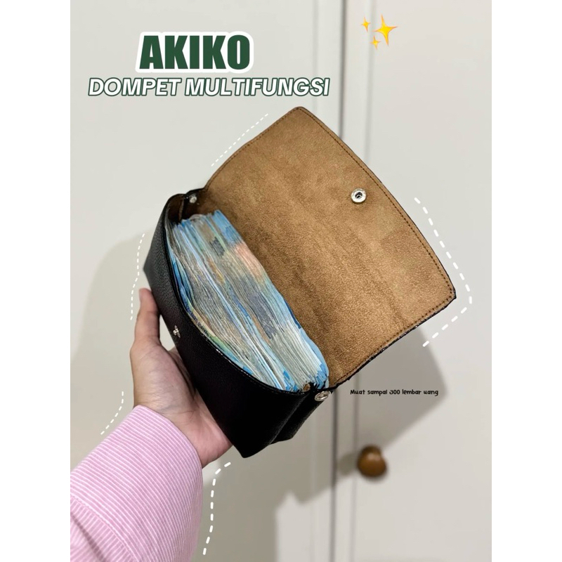 Jual AKIKO Dompet multifungsi muat uang banyak / case hp / dompet hp ...