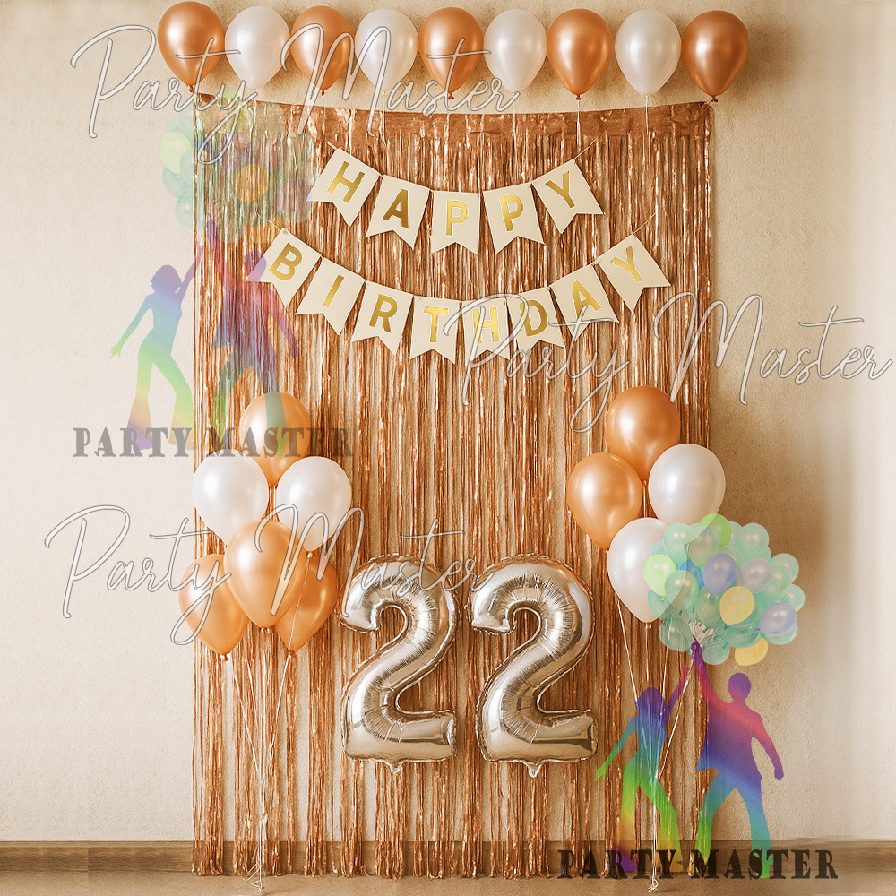 Jual [PAKET] Dekor Ulang Tahun Simple Balon Happy Birthday Dekor Simple ...