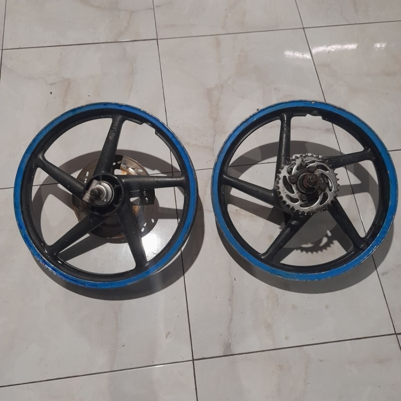 Jual VELG PELEK EXEL SUZUKI RIM RING 17 STANDART FULLSET SEPERTI DI ...